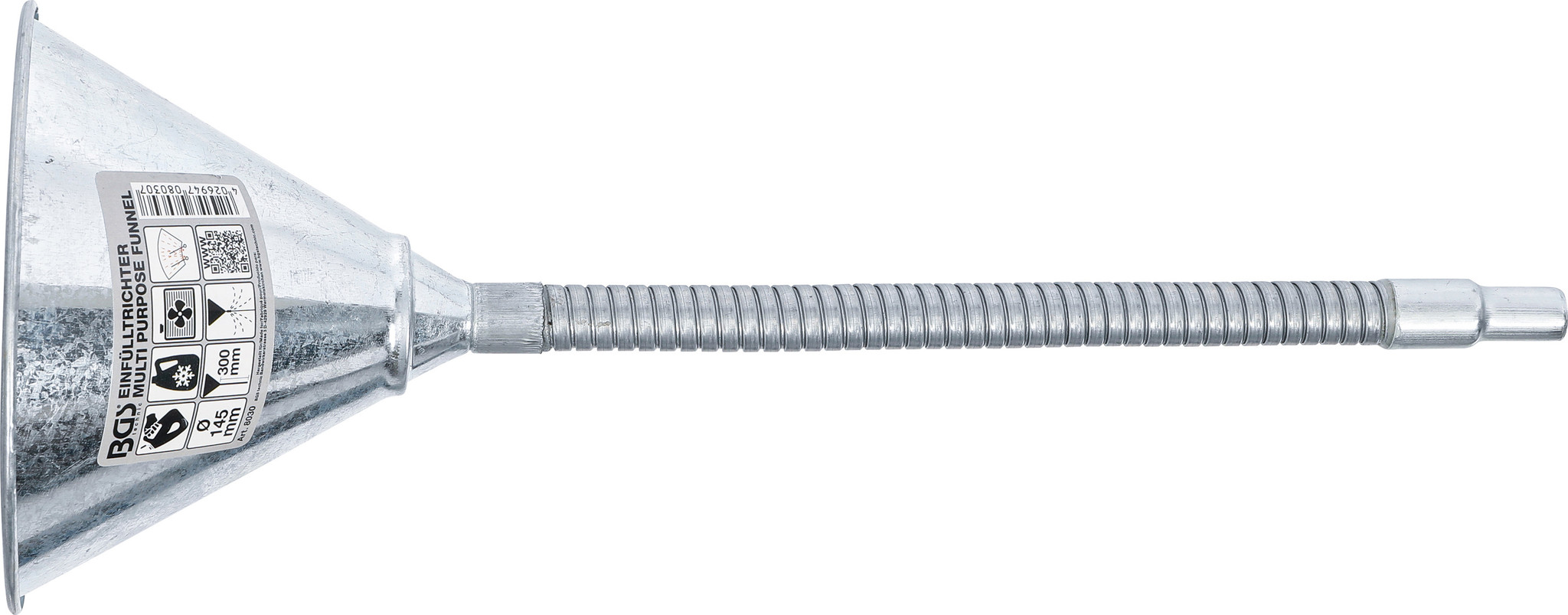 BGS Trechter metaal Ø 145 mm - Goedkoopgereedschap.nl