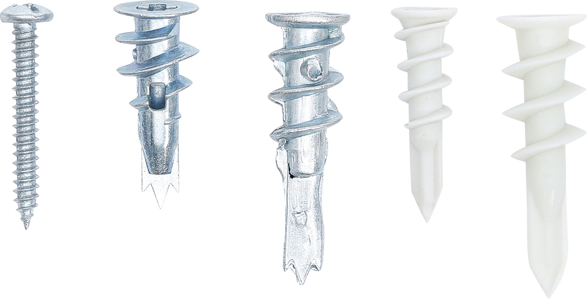 BGS Assortiment gipsplaatpluggen 100 delig - Goedkoopgereedschap.nl