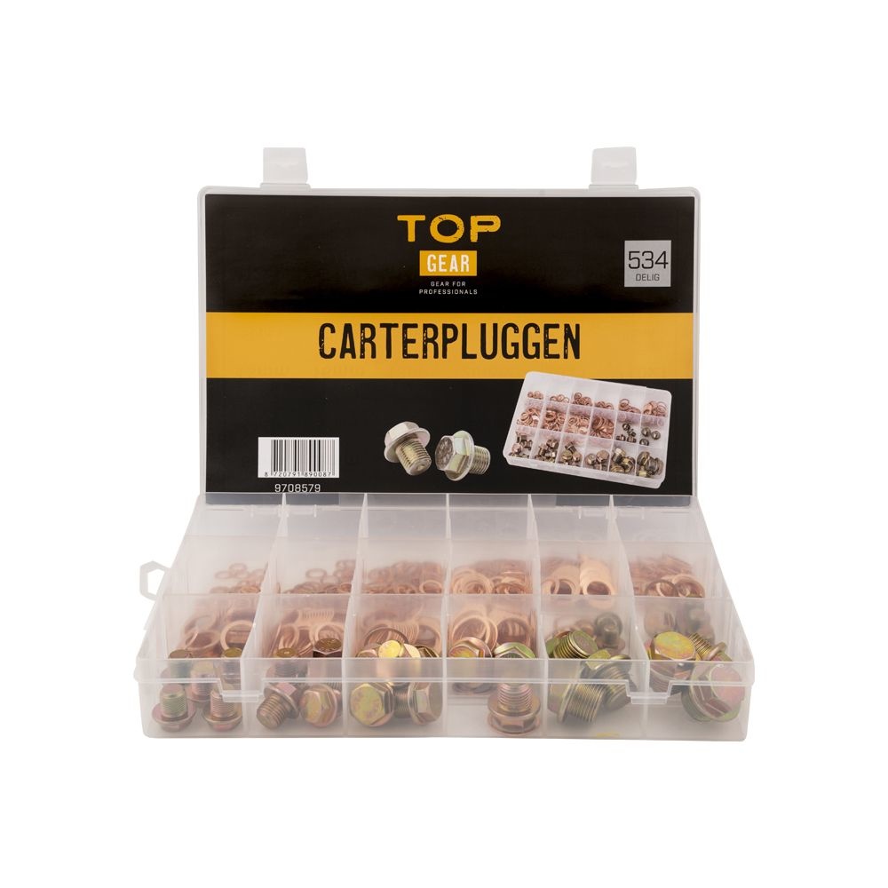 Topgear Carterpluggen assortiment 534 delig - Goedkoopgereedschap.nl