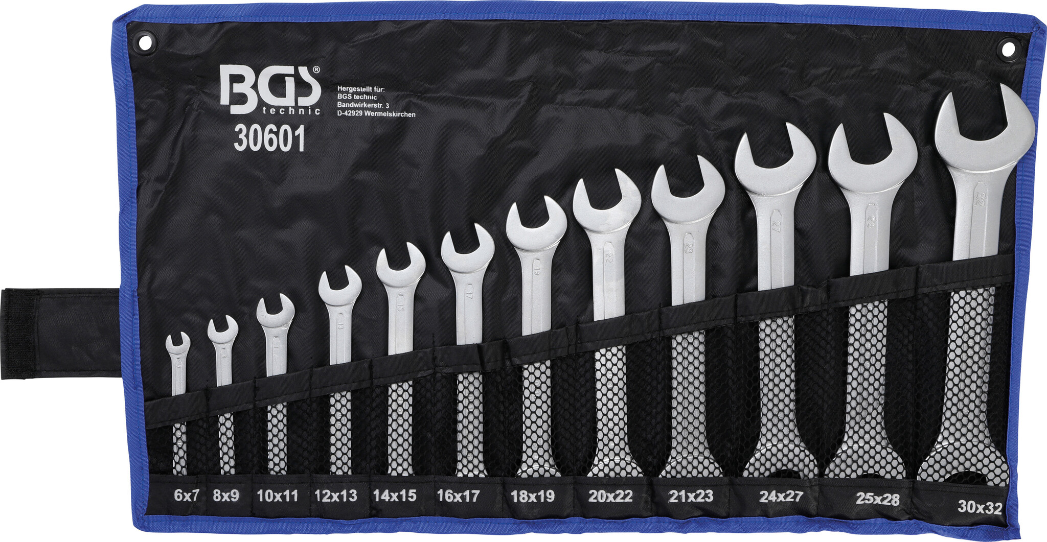BGS Steeksleutelset 6 - 32 mm 12 delig - Goedkoopgereedschap.nl