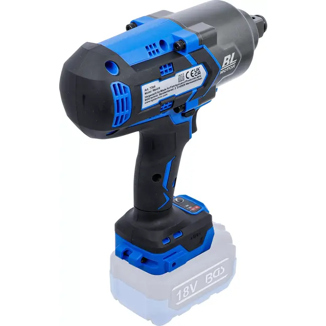 BGS Accu slagmoersleutel - borstelloos - 3/4" - 1200 Nm - 18 V - zonder ...