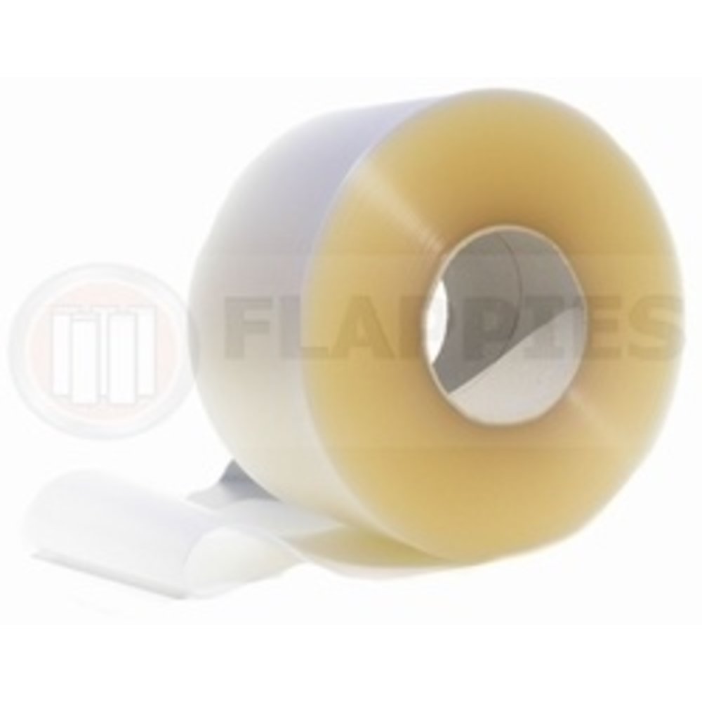 PVC op de rol 30 cm breed 3 mm dik rol a 50 meter Transparant Mat ...