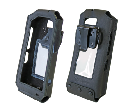 i.safe MOBILE IS540.x Leather case - Zwart - Jenson ATEX depot