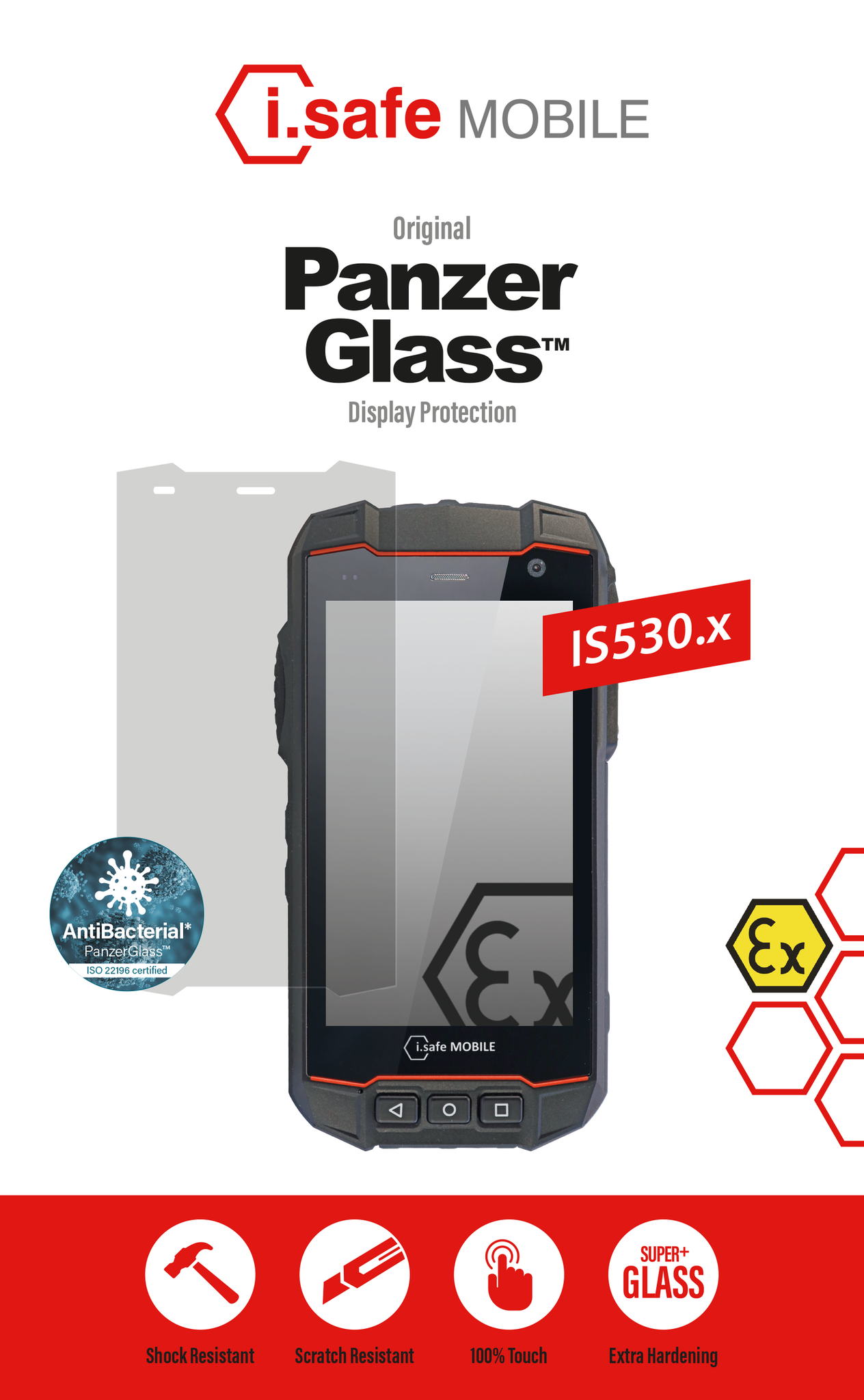 i.safe-MOBILE PanzerGlass protection for IS520.x & IS530.x - Jenson ...