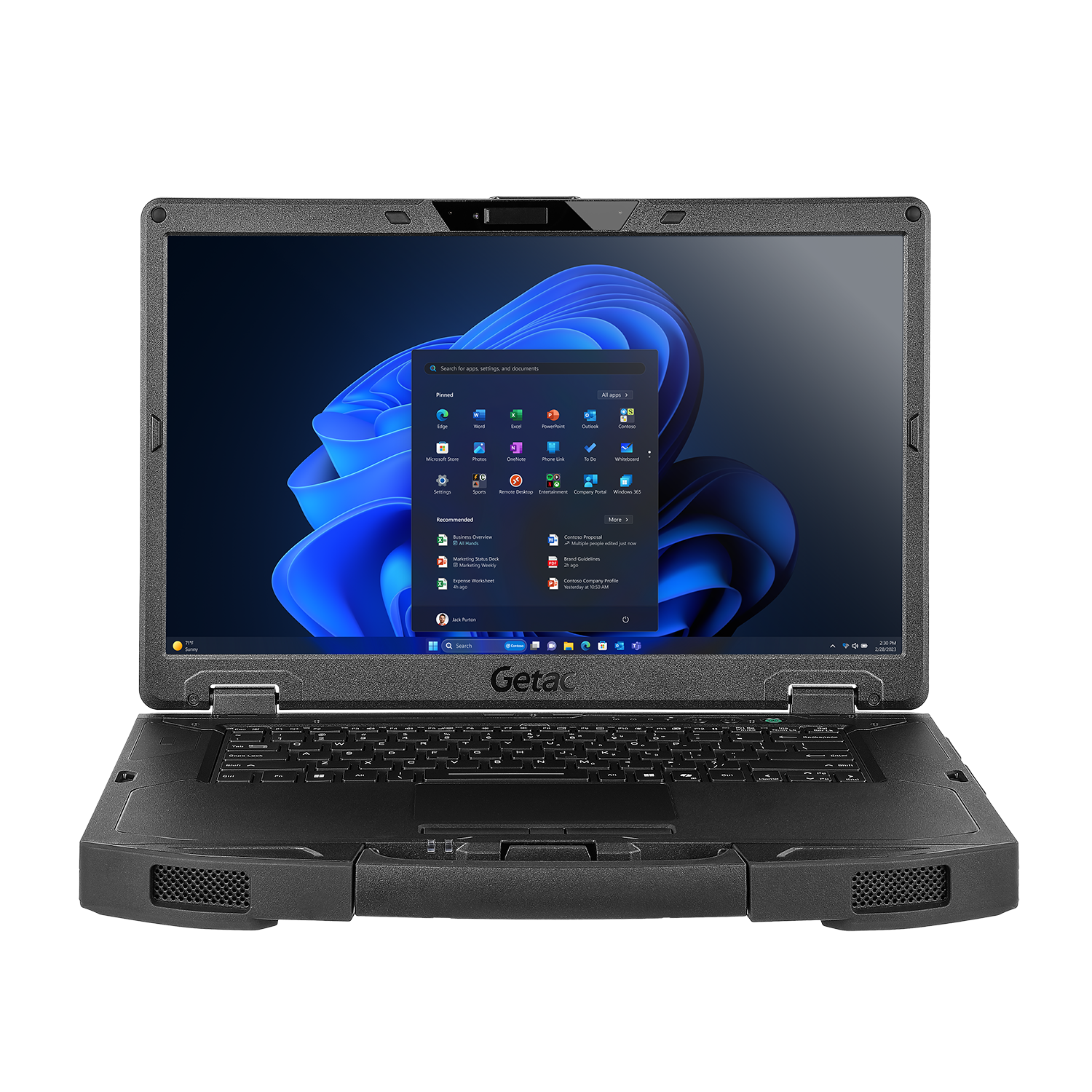 GETAC S510 Rugged Notebook - Build to order - Jenson ATEX depot