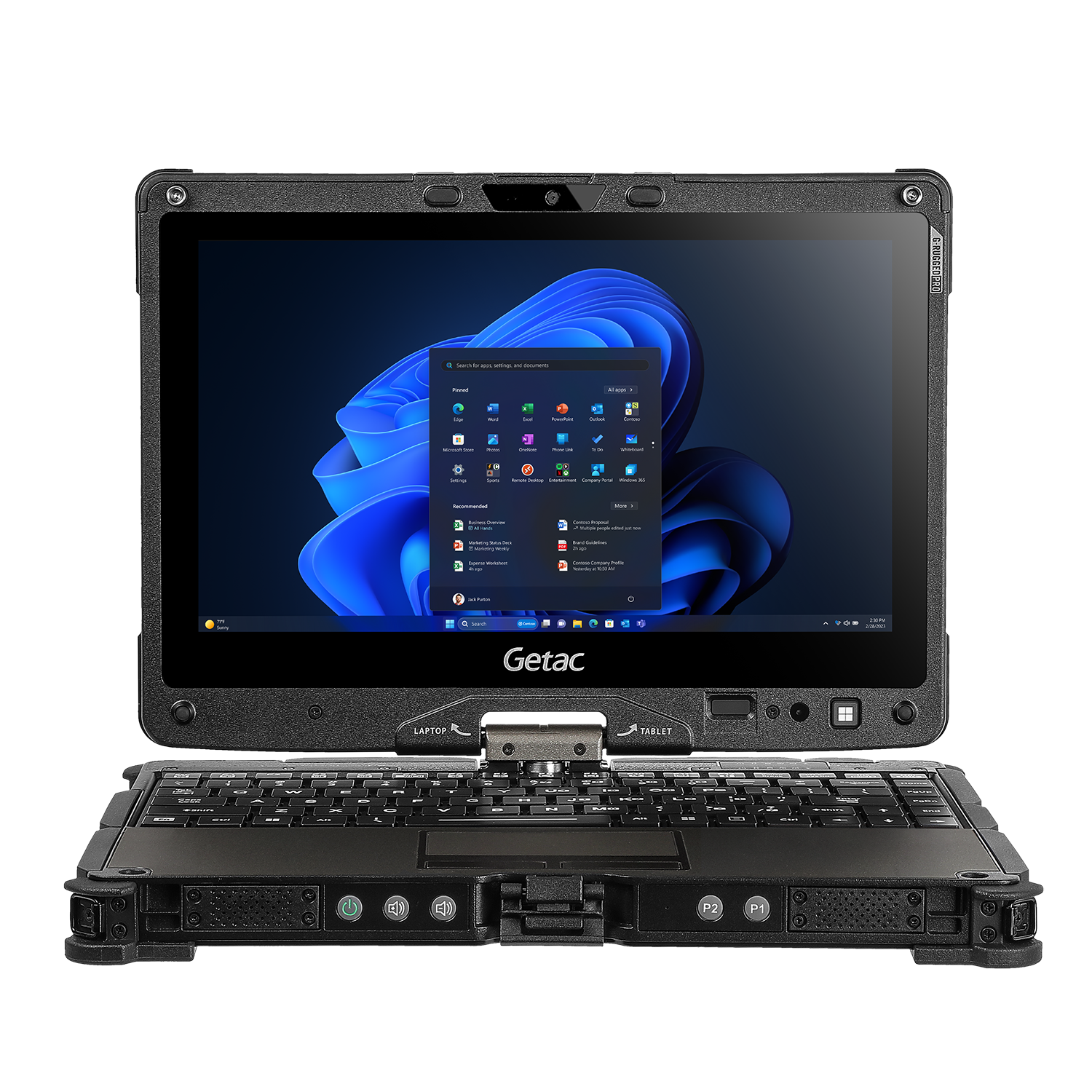 GETAC V110 Rugged Notebook - Build to order - Jenson ATEX depot