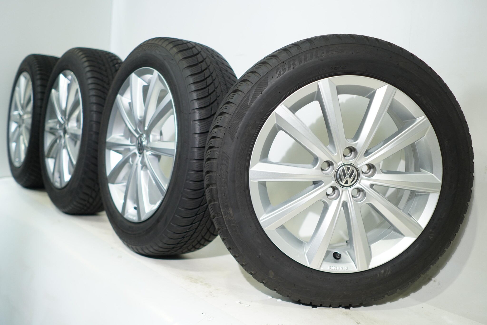 VW Polo 2G 16 inch rims Bridgestone Winter tires Original - JD Wheels ...