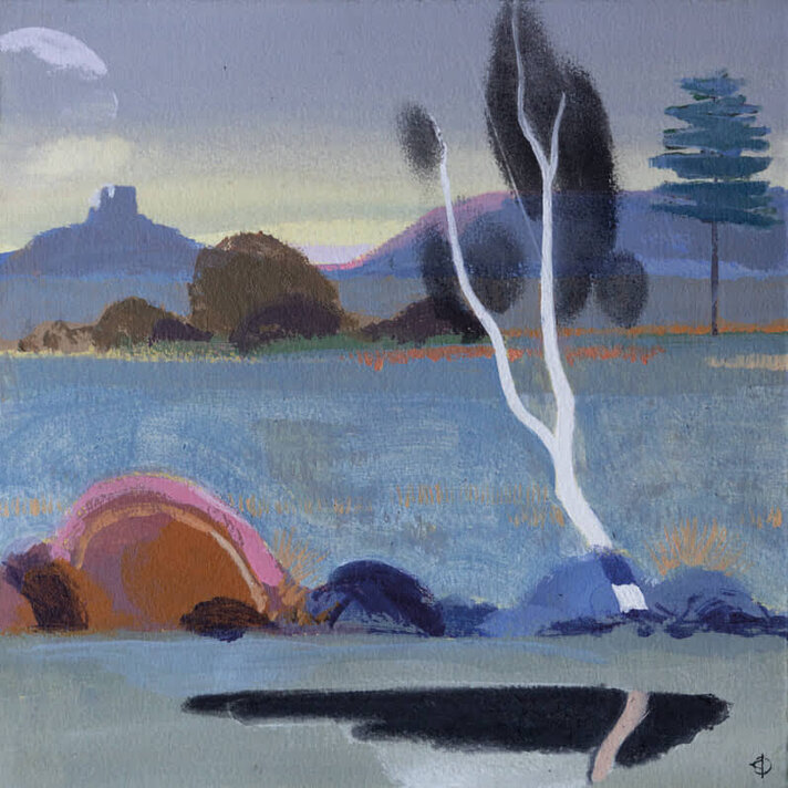 Kim Day Art - Mixed Media Landscapes & Cards - Seasons Green
