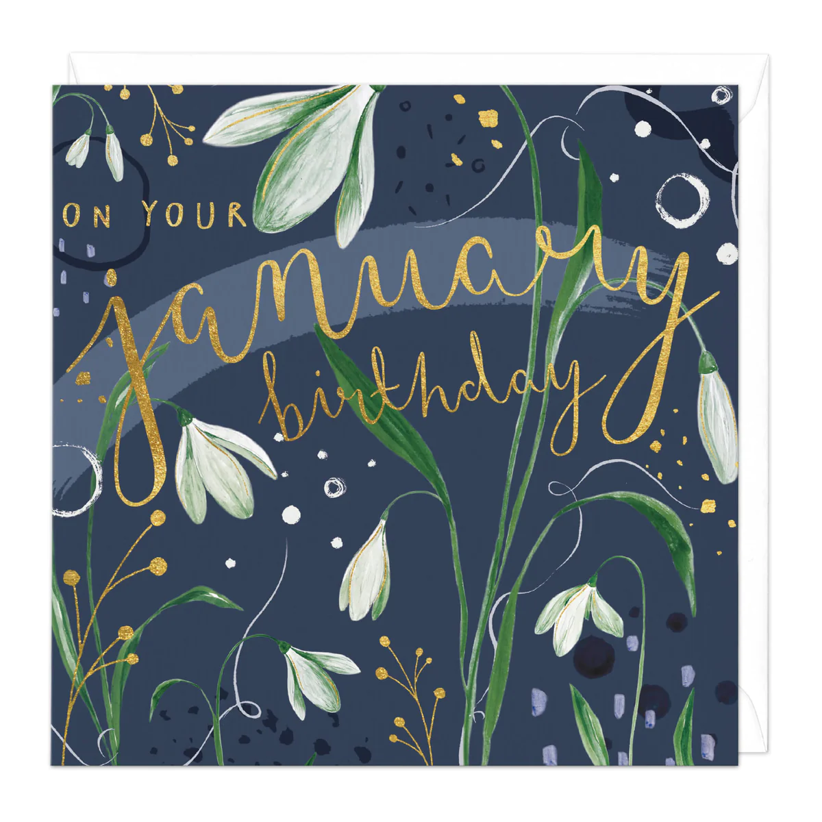 On Your Birthday Month Card - - Seasons Green
