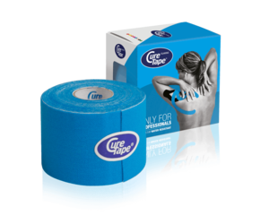 CureTape® kinesiology tape classic 5 cm. x 5 meter BLUE - Findicare