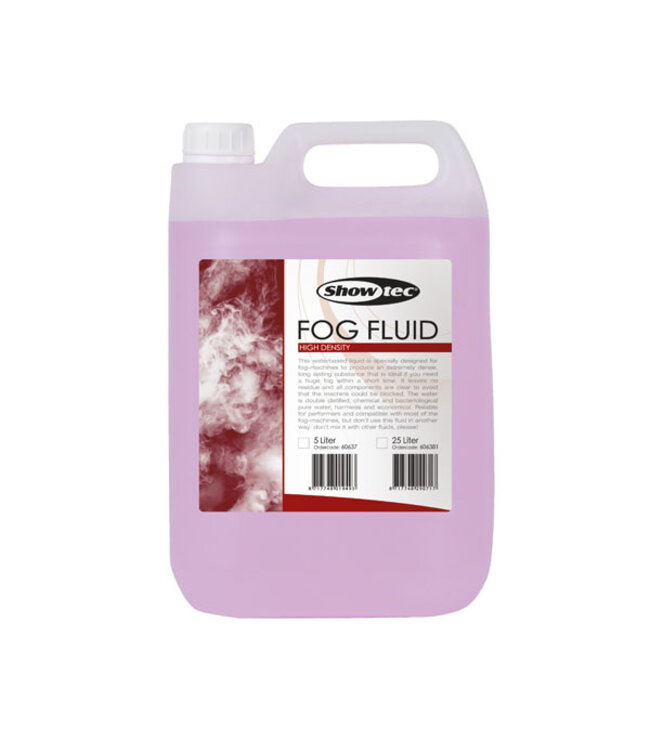 Showgear Fog Fluid High Density 5L - Dutch DJ Equipment