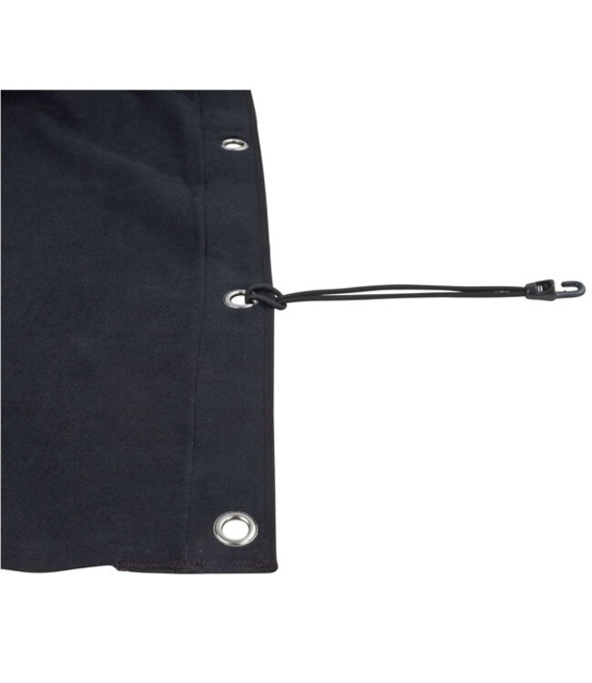 Showgear Dekomolton Backdrop Zwart 300 x 300 cm - Dutch DJ Equipment