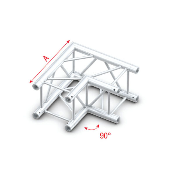 Milos Corner 90° Pro-30 vierkante G Truss - Dutch DJ Equipment