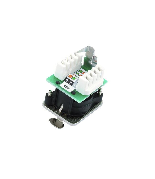NEUTRIK CAT-5 ethernet inbouw connector NE8FDV-YK - Dutch DJ Equipment