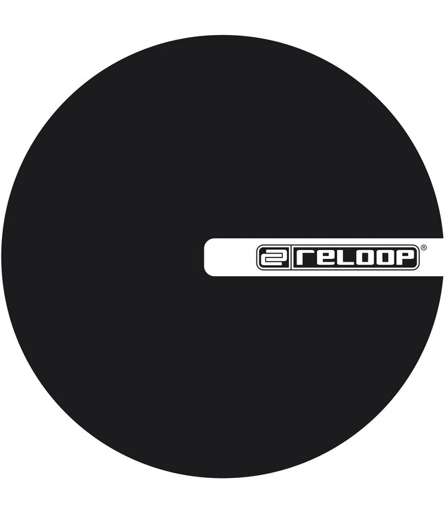 Reloop Slipmat met Reloop logo - Dutch DJ Equipment