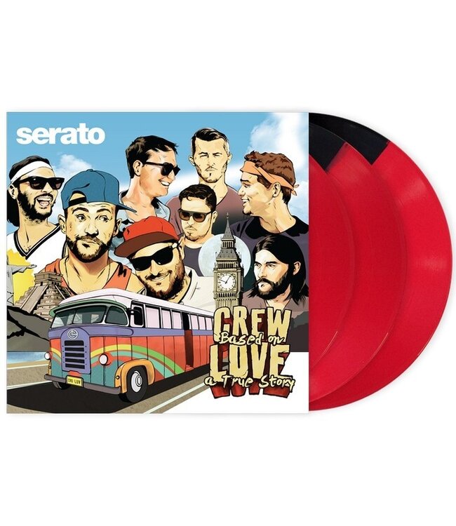 Serato time-coded control vinyl zwart - Dutch DJ Equipment