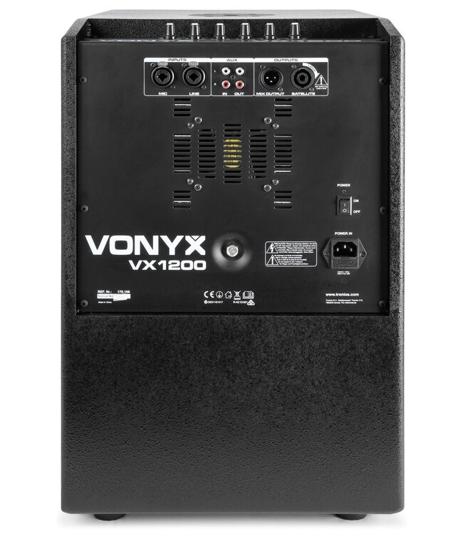 Vonyx VX1200 actieve 2.2 geluidsset - Dutch DJ Equipment