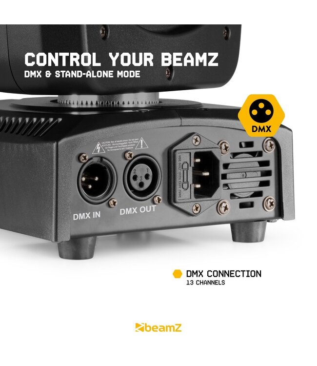 BeamZ Panther 85 RGBW LED Beam movinghead - Dutch DJ Equipment