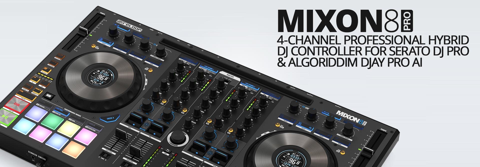 Reloop Mixon 8 Pro DJ controller