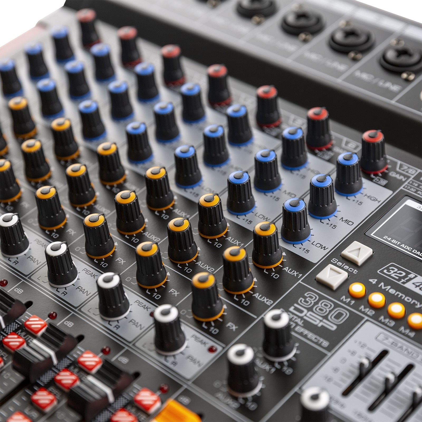 Power Dynamics PDM-T804 studio mixer - Dutch DJ Equipment