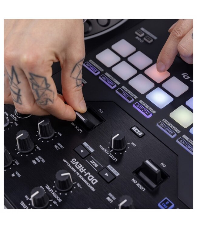 Pioneer DDJ-Rev5 Batte DJ controller - Dutch DJ Equipment
