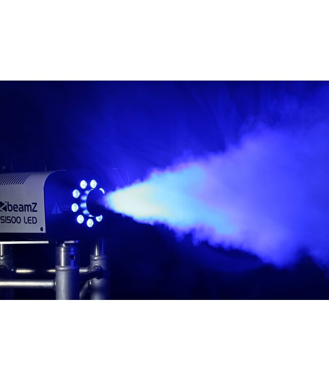 Beamz S1500led rookmachine dmx - Dutch DJ Equipment