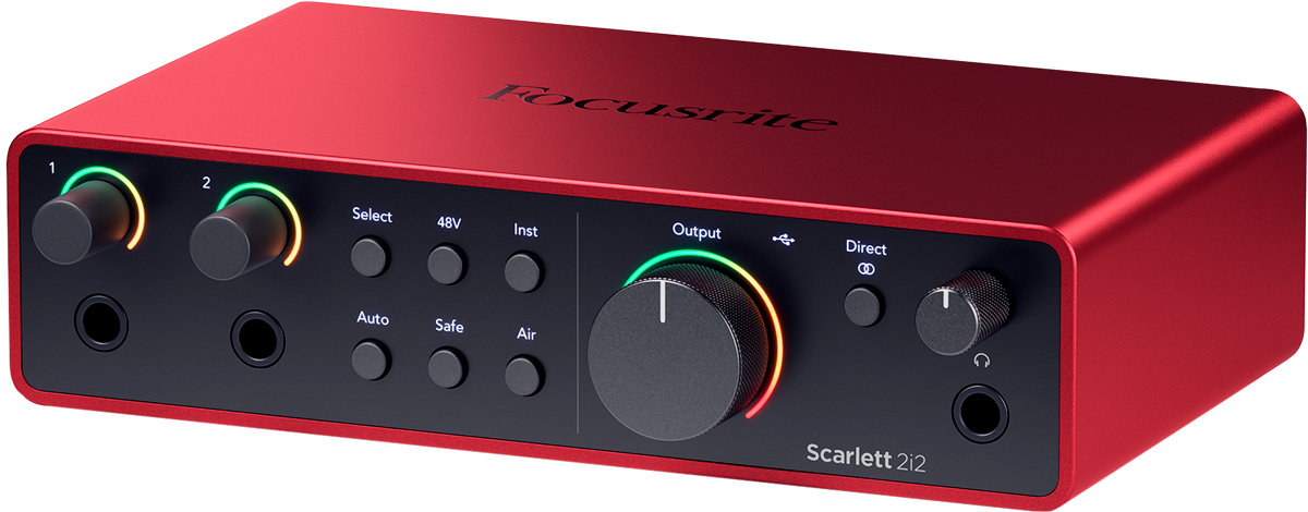 Focusrite Scarlett 2i2 audio interface - Dutch DJ Equipment