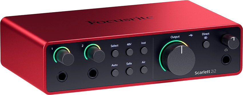 Focusrite Scarlett 2i2 audio interface - Dutch DJ Equipment