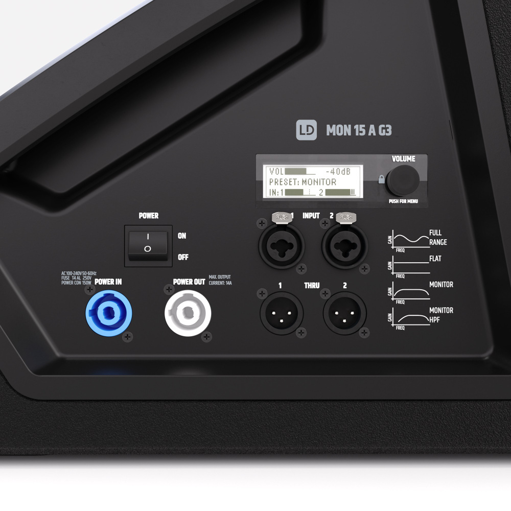 LD Systems MON 15A G3 monitor stage speaker - Dutch DJ Equipment