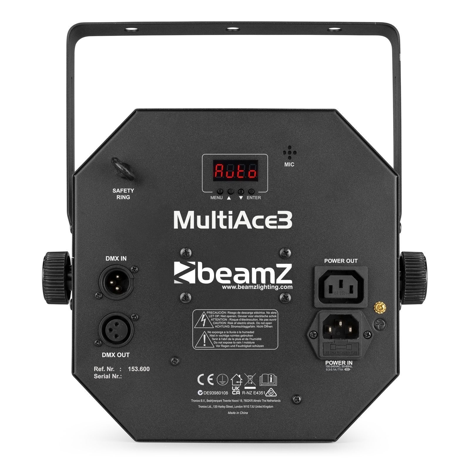 BeamZ MultiAce3 LED effect - Dutch DJ Equipment