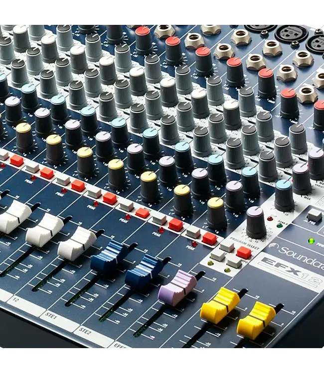 Soundcraft EFX 12 analoge mixer - Dutch DJ Equipment