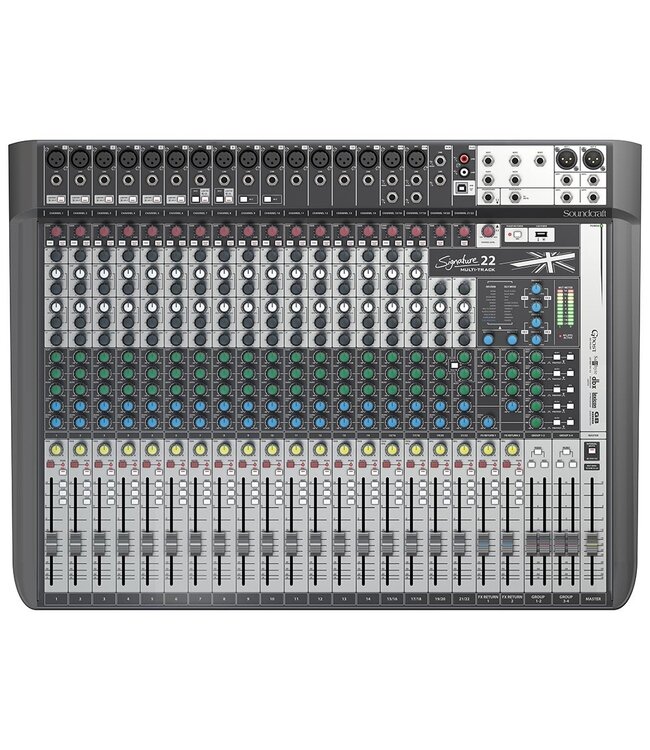 Soundcraft Signature 22 MTK PA mixer - Dutch DJ Equipment