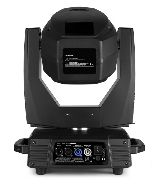 BeamZ Tiger 17R moving head 350W - set van 2 in case - Dutch DJ Equipment