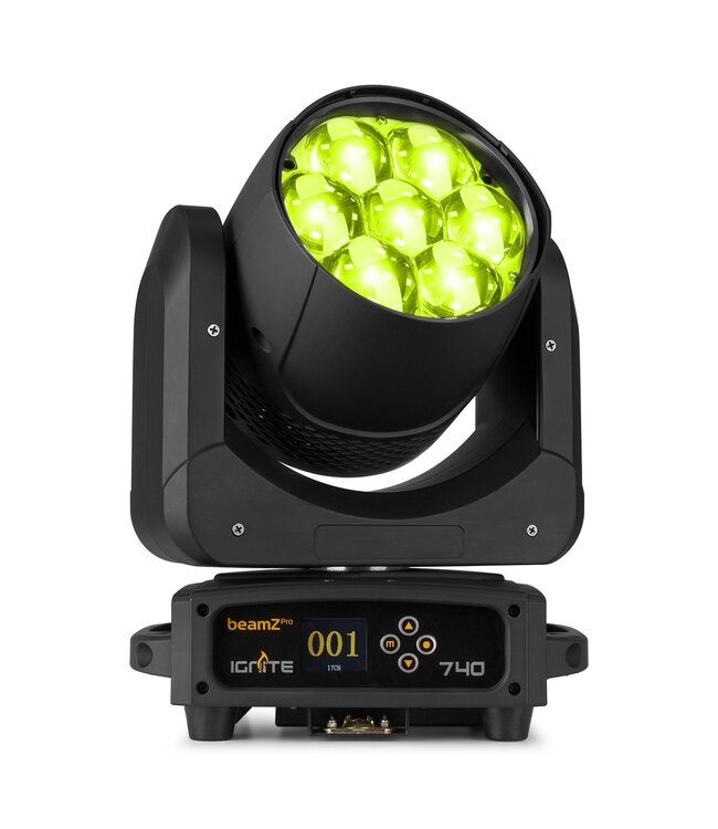 Beamz pro Ignite 740 Zoom wash movinghead - Dutch DJ Equipment