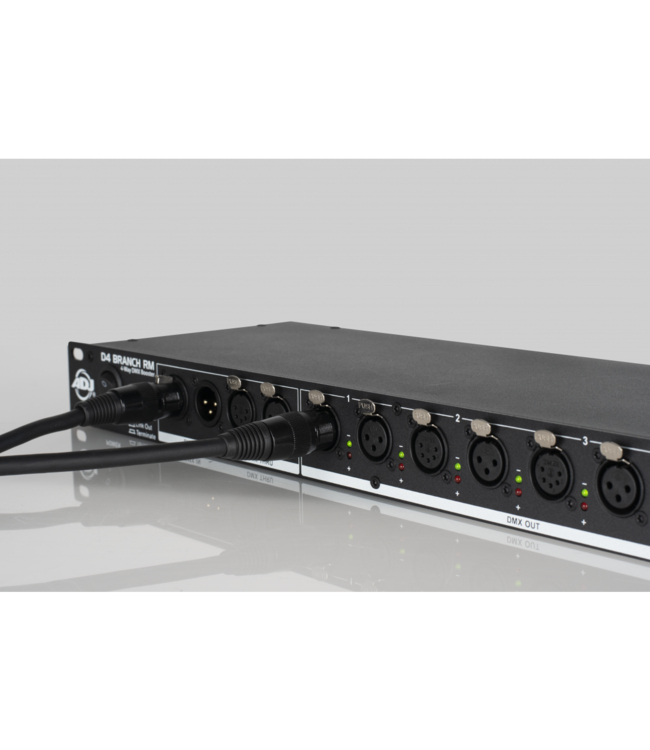 ADJ D4 branch RM DMX splitter booster - Dutch DJ Equipment