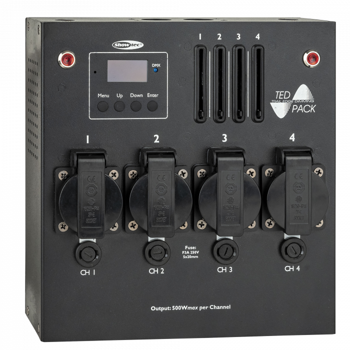 Showtec TED Pack LC dimmerpack - Dutch DJ Equipment