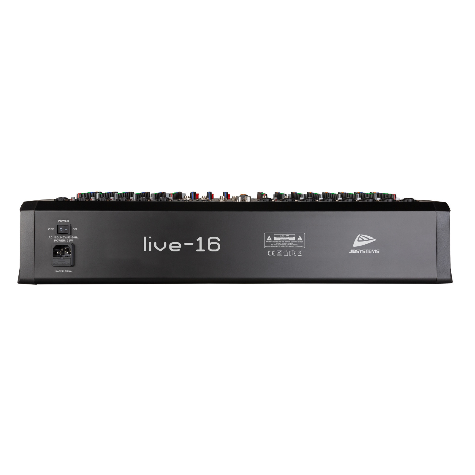 JB systems LIVE-16 PA mixer - Dutch DJ Equipment