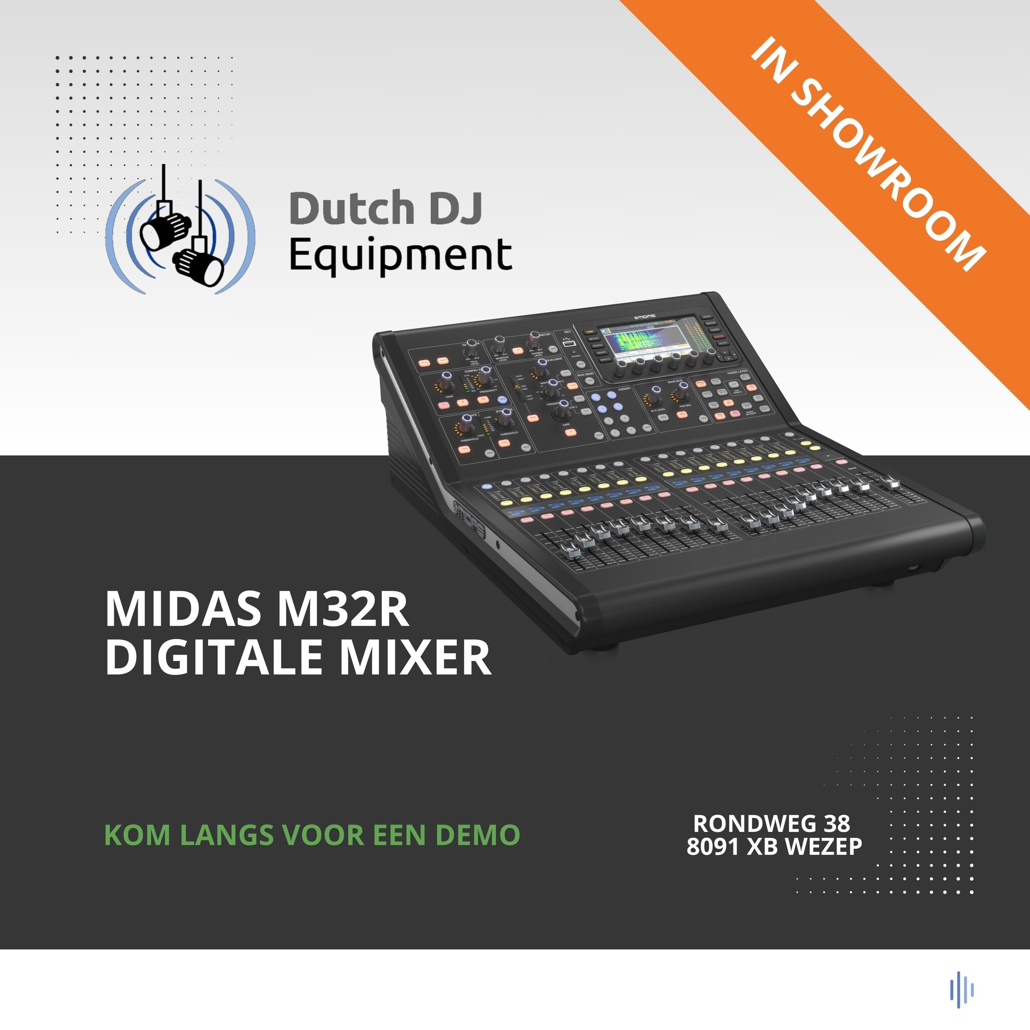 Midas M32R live digitale mixer - Dutch DJ Equipment