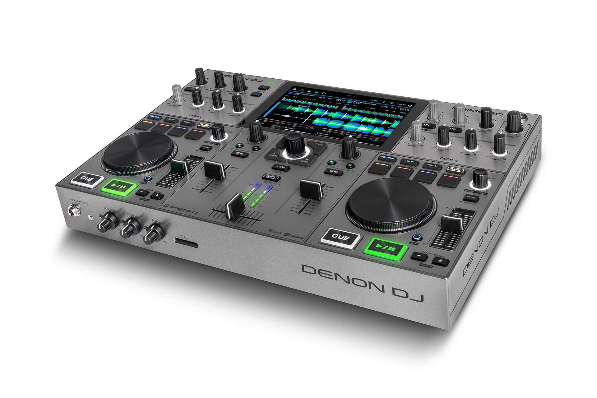 Denon DJ prime go+ Standalone DJ controller op accu - Dutch DJ Equipment