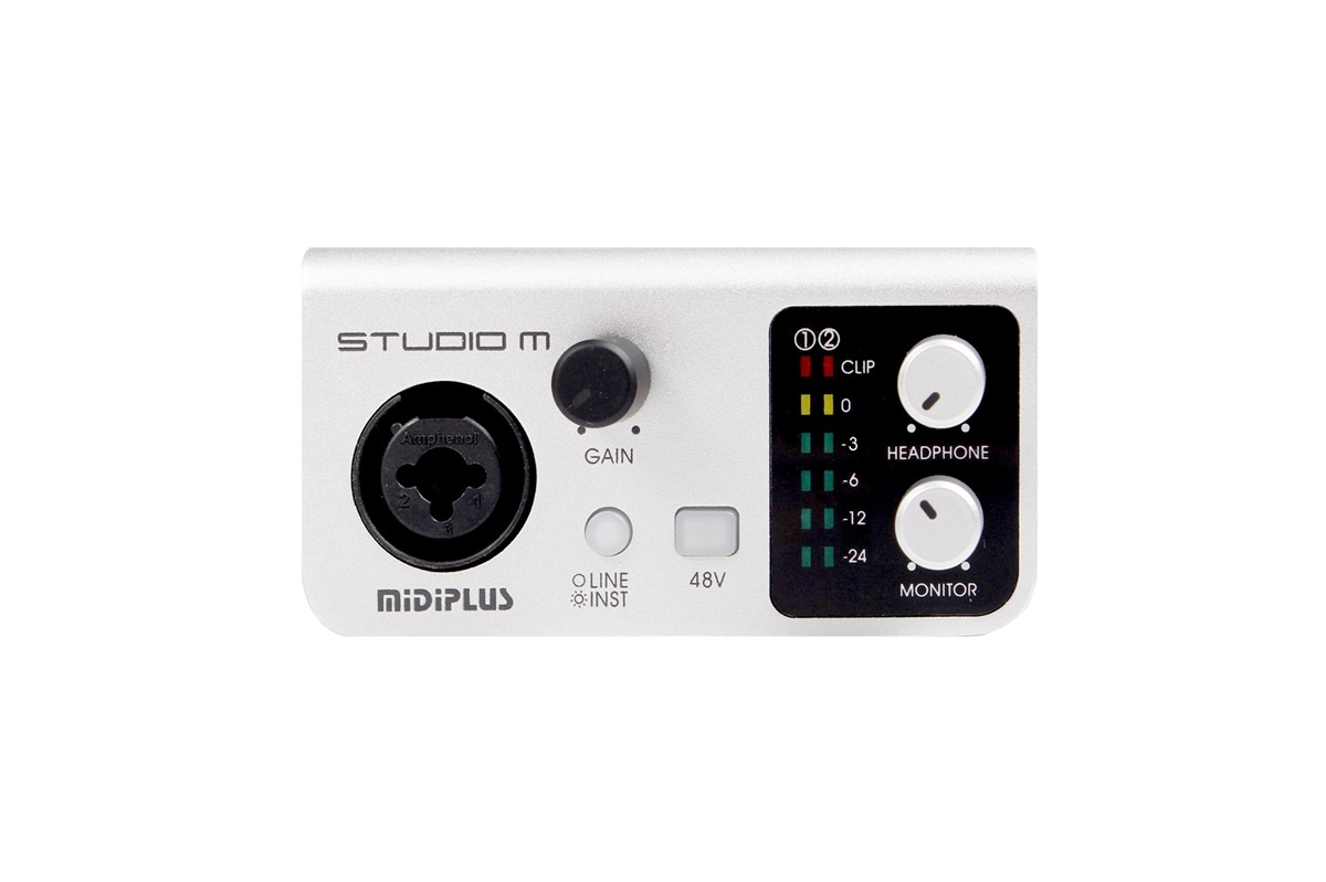MIDIPLUS Studio M Tracktion Ed. USB audio interface - Dutch DJ Equipment