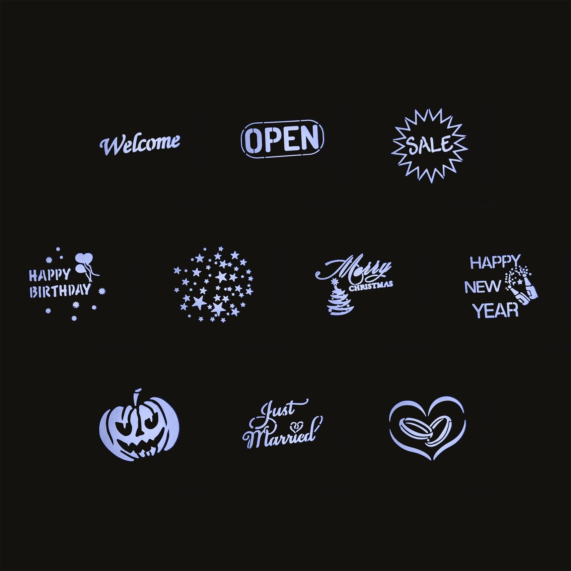 Beamz LP10 LED Logo/Gobo Projector - Dutch DJ Equipment