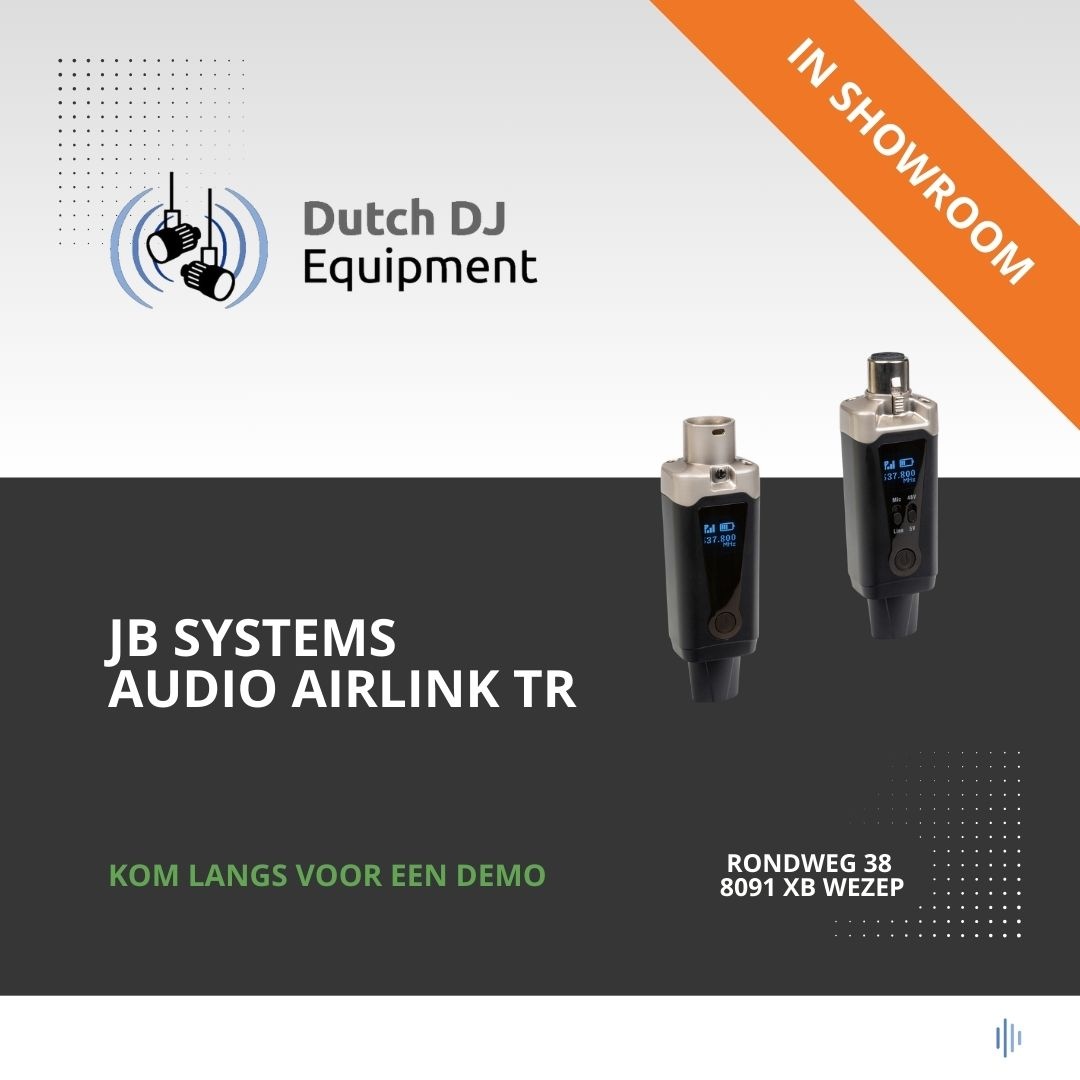 JB Systems audio airlink TR draadloze audio modules - Dutch DJ Equipment