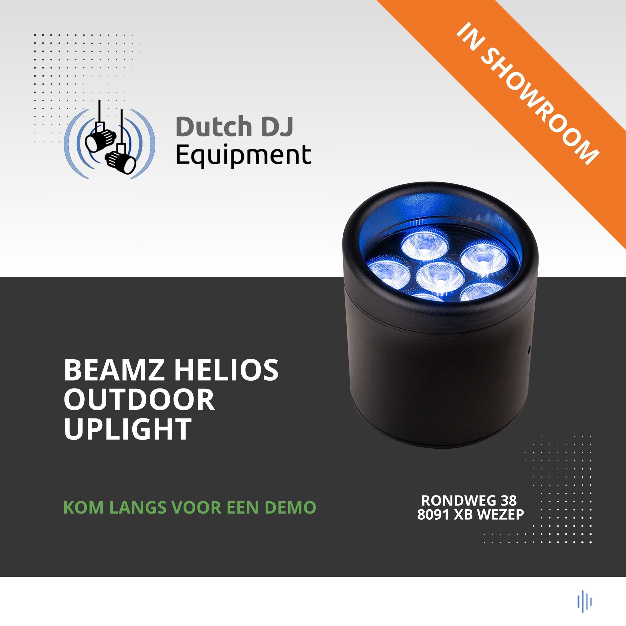 Beamz Helios outdoor uplight - Dutch DJ Equipment