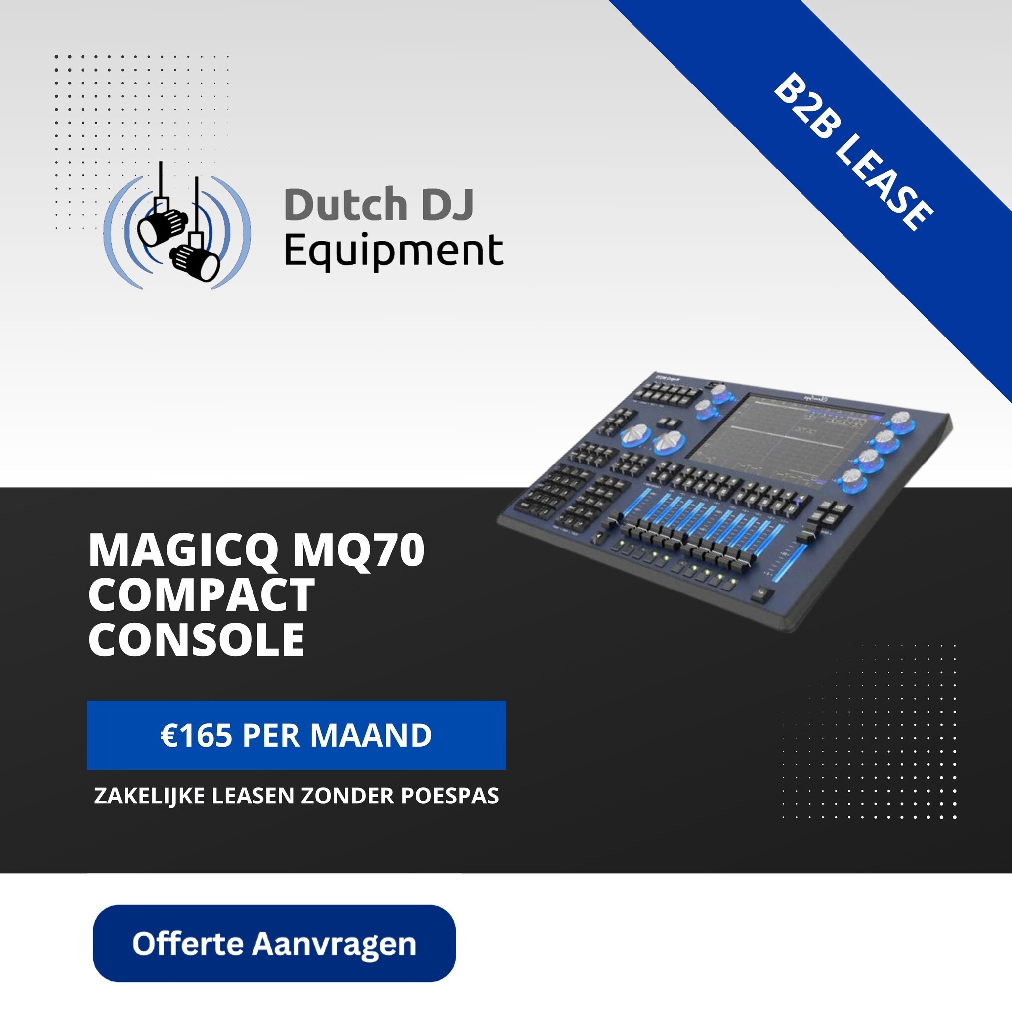 MagicQ MQ70 Compact Console - Dutch DJ Equipment