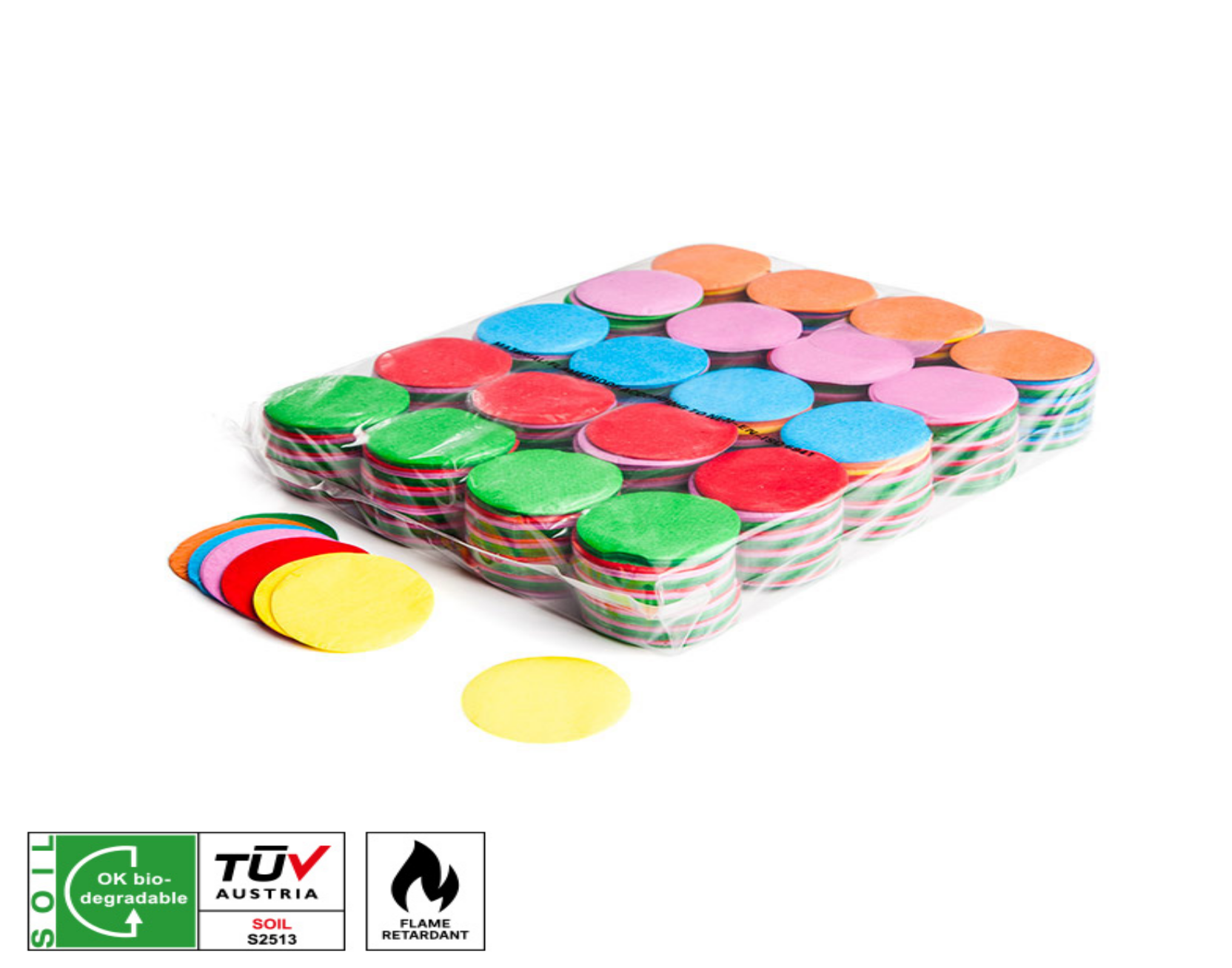 Confetti rond Bio - Dutch DJ Equipment