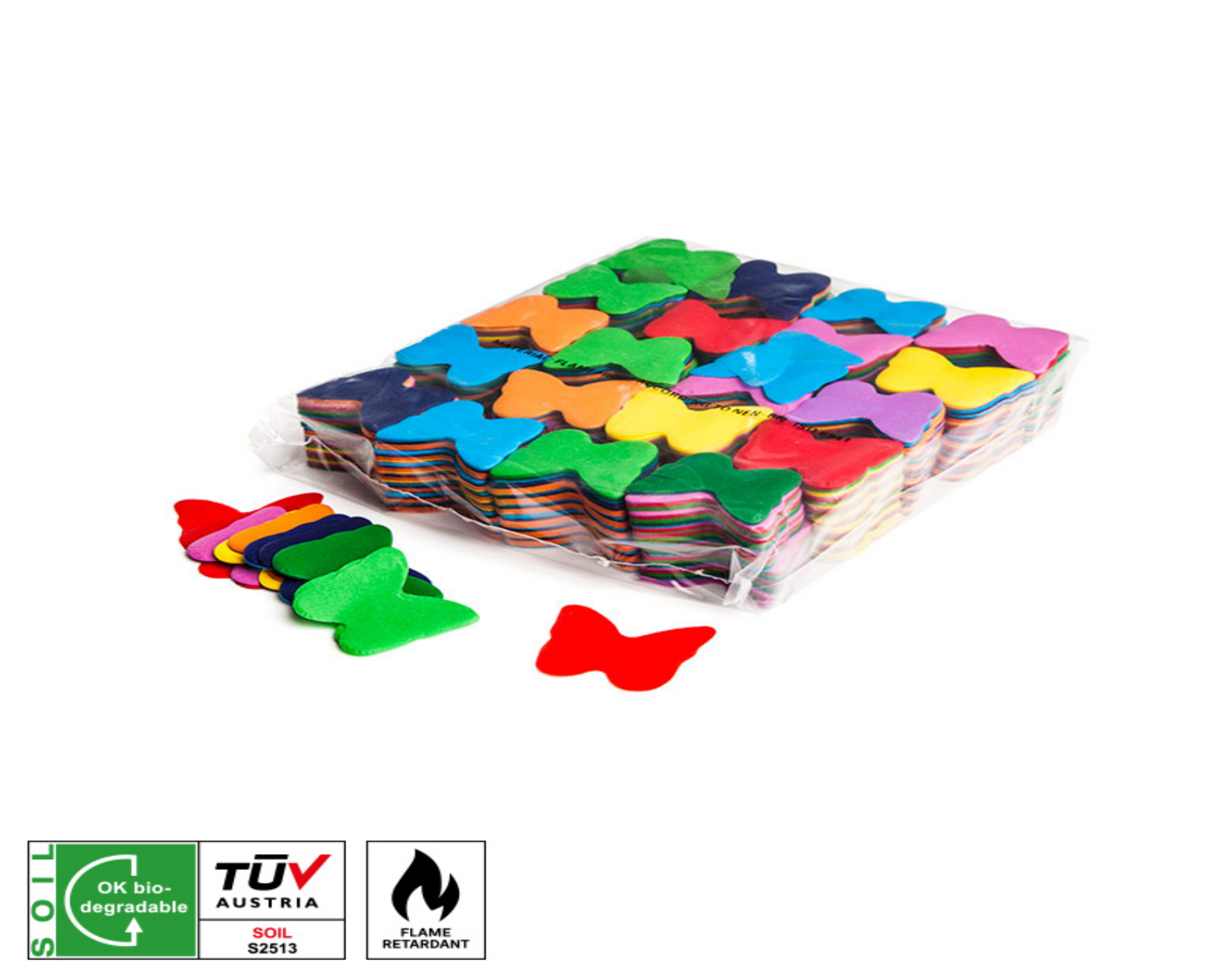 Magic FX Confetti bio vlinders - Dutch DJ Equipment