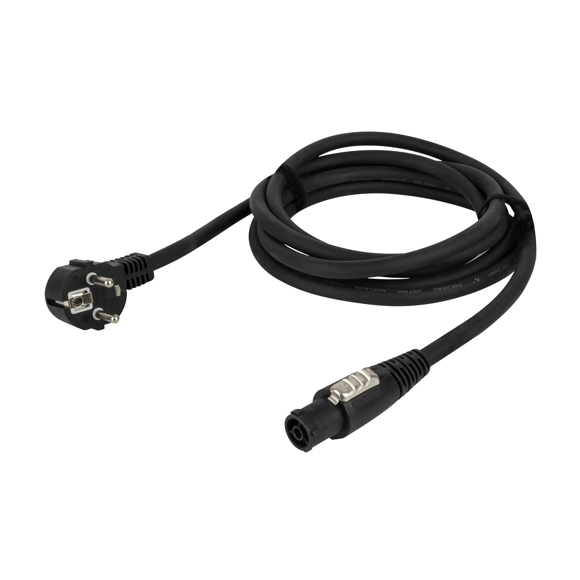 Neutrik Stroomkabel powerCON TRUE1 naar Schuko 3x 1,5 mm² - Dutch DJ ...