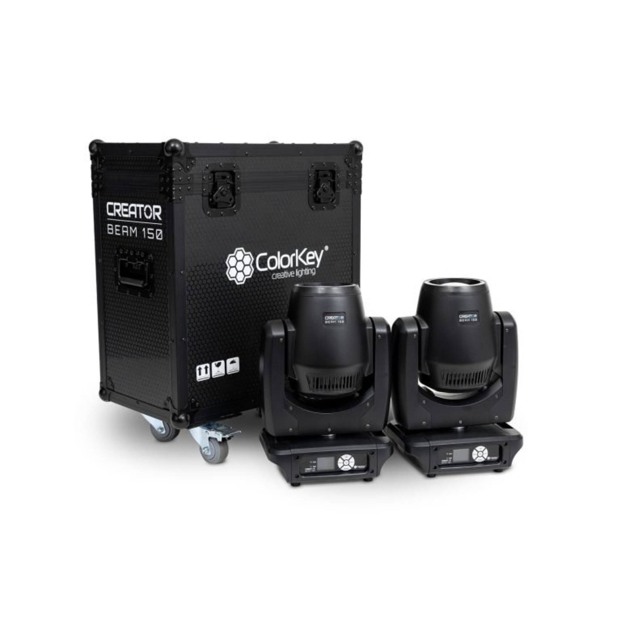 Colorkey Creator Beam 150 movinghead - 2x in flightcase - Dutch DJ ...