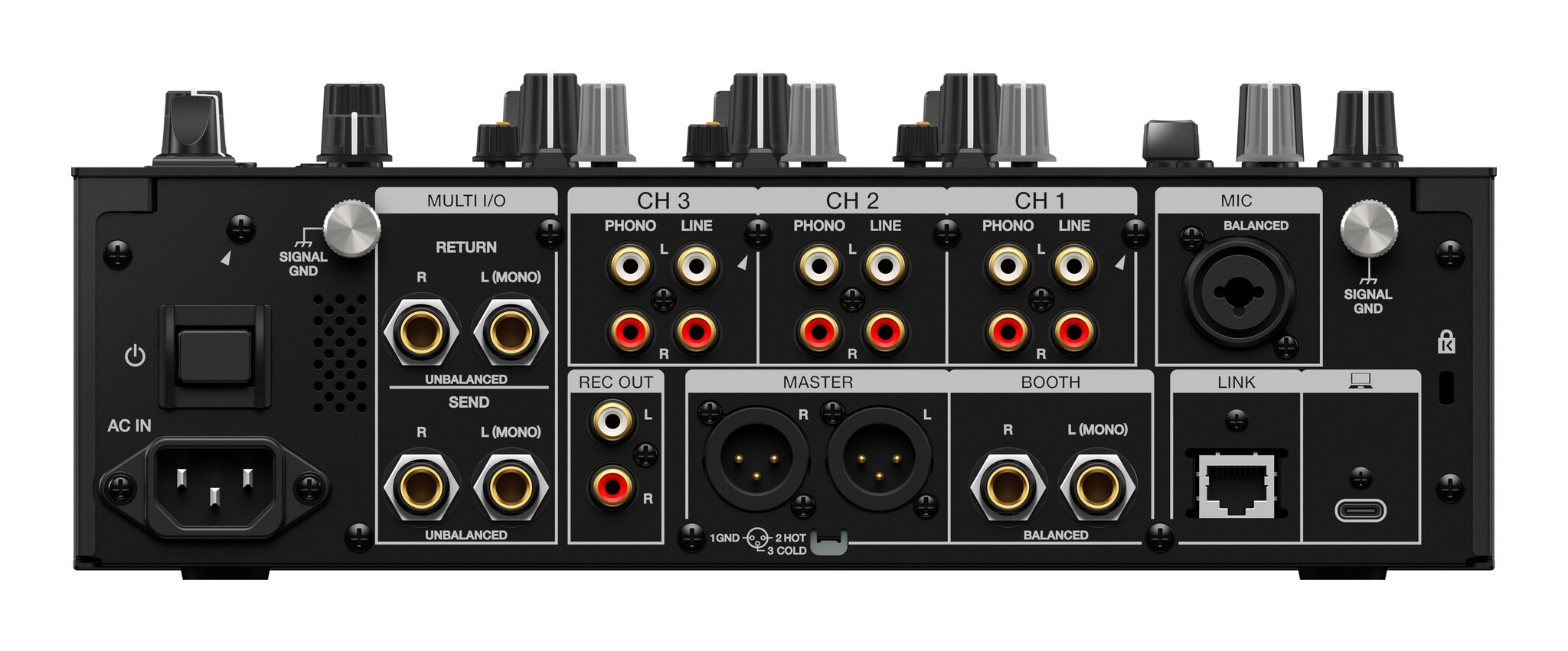 Alphatheta DJM V5 3 kanaals DJ mixer - Dutch DJ Equipment