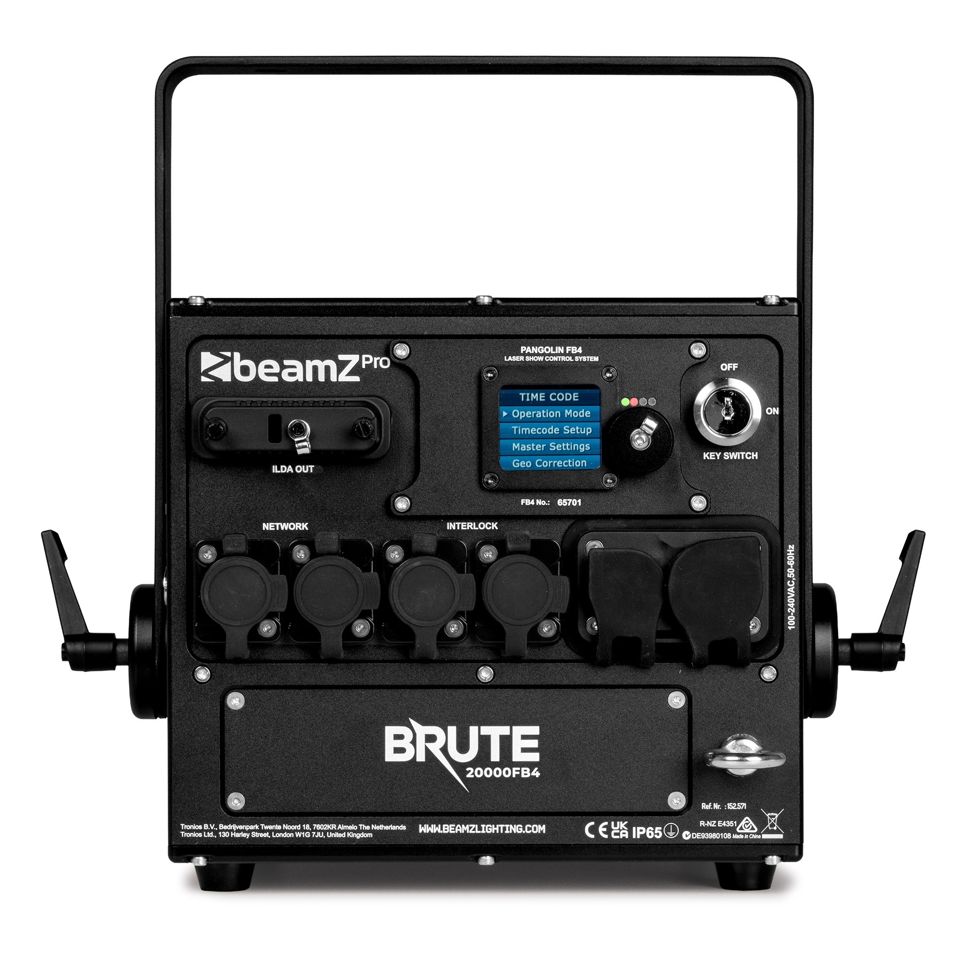 Beamz Brute 20000FB4 diode laser outdoor - Dutch DJ Equipment